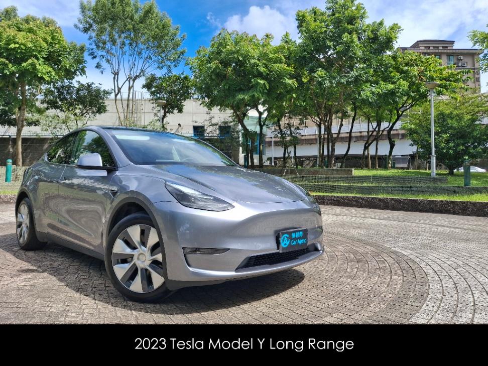 新車上架快報｜2023 Tesla Model Y Long Range 閃電銀 | CarAgent俥顧問提供認證自售車(中古車、二手車、新 ...